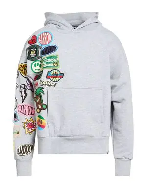 BARROW Cotton Sweatshirt With Appliqués