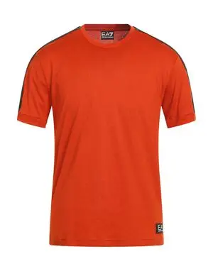 EA7 T-shirt Slate Size Polyester, Polyamide, Elastane - Red