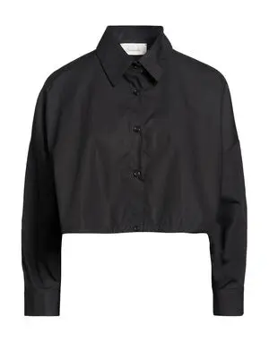 SOUVENIR Cotton Poplin Shirt With Brand Logo