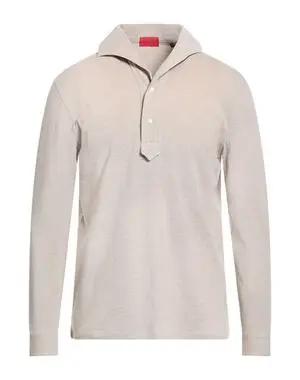 Isaia Button Down Polos For Men