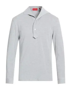 Isaia Polo Shirt Size Cotton - Grey