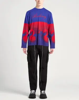 Burberry Long Sleeve Cotton T-shirt With Print