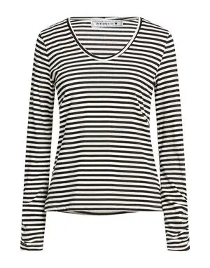 SHIRTAPORTER Striped Jersey T-shirt