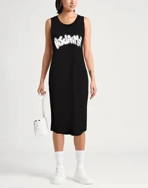 DISCLAIMER Midi Dress With Appliqués