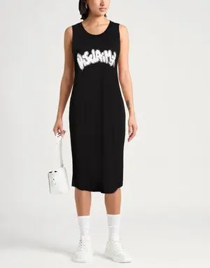 DISCLAIMER Midi Dress With Appliqués
