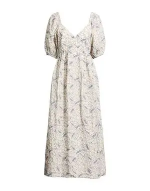 Paul & Joe Floral Embroidered Maxi Dress
