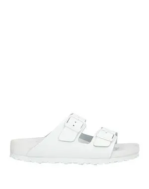 Birkenstock White Leather Sandals For Women