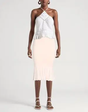 Elisabetta Franchi Midi Pleated Skirt