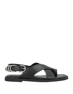 Rag & Bone Leather Thong Sandal - Black
