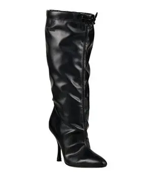 Emporio Armani Boots In Polyurethane And Elastane