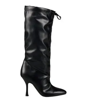 Emporio Armani Boots In Polyurethane And Elastane