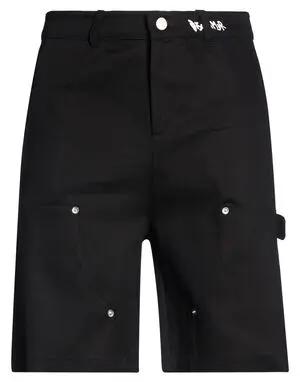 DISCLAIMER Cotton Gabardine Bermuda Shorts