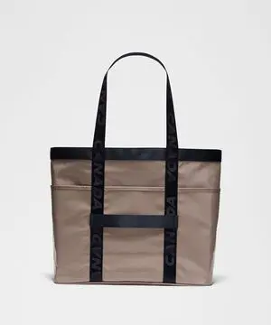 Lululemon Team Canada Ripstop Cinch-closure 20l Tote Bag