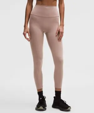 Lululemon Wunder Train No Line High-rise 25" Tights - Ashen Rose