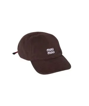 Miu Miu Baseball Cap - Amaranth Red/maize Yellow