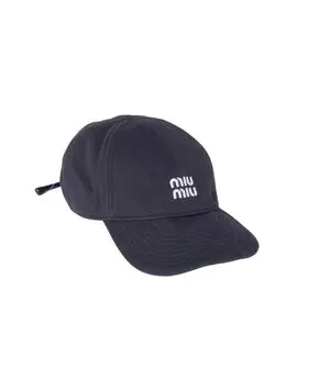 Miu Miu Denim Baseball Cap - Navy