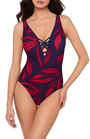 MAGICSUIT® Ally Rossobleu One-piece Swimsuit - Blue Multi