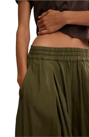 Free People Moonflower Balloon Pants - Sage