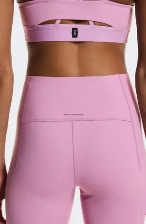 On Studio High Waist Flared Leggings - Sakura