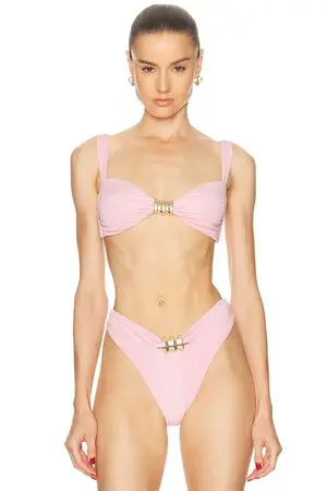 LA PORTE Gia Bikini Top - Candy Pink