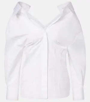 Givenchy Cotton Poplin Button-down Shirt - White
