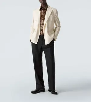 Dolce & Gabbana Taormina Cotton Jersey Blazer