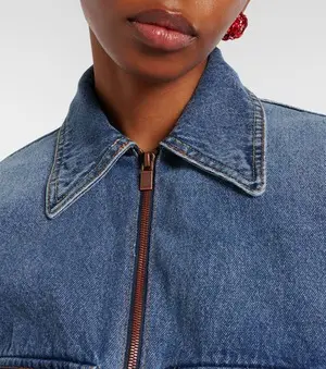 Magda Butrym Denim Trucker Jacket