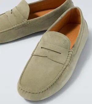 TOD'S Gommino Suede Loafers