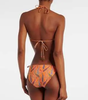 Etro Printed Two-piece Bikini Set - Orange