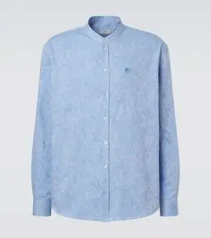 Etro Guru Striped Cotton Shirt