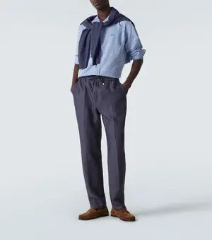 Etro Guru Striped Cotton Shirt