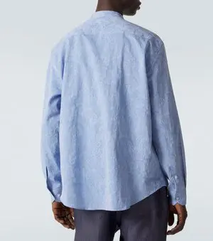 Etro Guru Striped Cotton Shirt