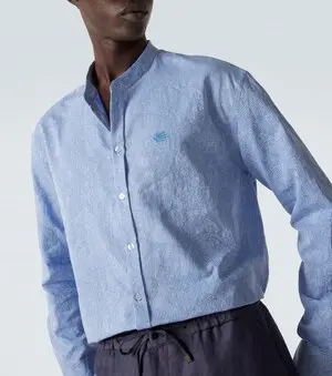 Etro Guru Striped Cotton Shirt
