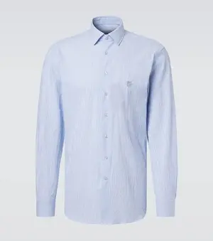 Etro Roma Striped Cotton Shirt