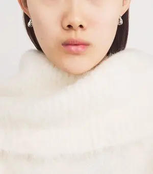 Lié Studio The Diana Hoop Earrings - Silver