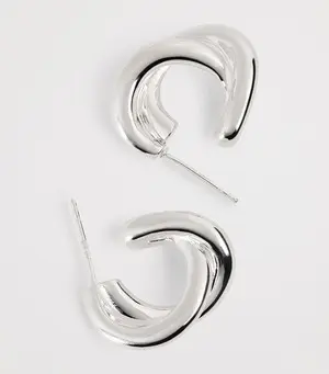 Lié Studio The Diana Hoop Earrings - Silver