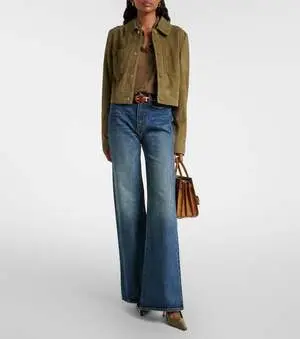 NILI LOTAN Edira Wide-leg Jeans