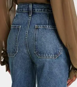 NILI LOTAN Edira Wide-leg Jeans