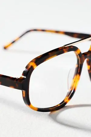 Anthropologie Aviator Readers - Tortoise