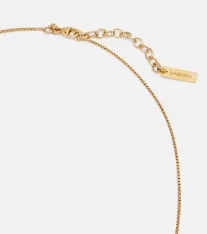 Saint Laurent Strawberry Pendant Necklace