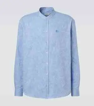Etro Guru Striped Cotton Shirt