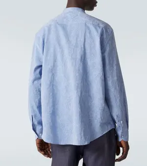 Etro Guru Striped Cotton Shirt