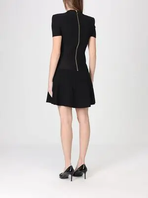 Balmain Knit Pleated Dress
