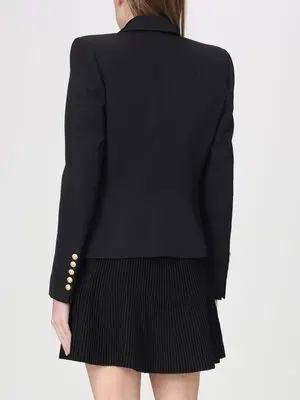 Balmain Double Breasted Blazer - Black