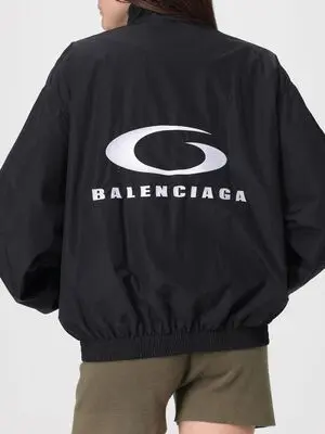 Balenciaga Logo Zip-up Jacket