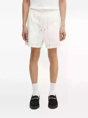 A BATHING APE Broderie-anglaise Drawstring Shorts