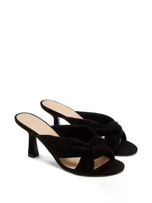 STUART WEITZMAN Knotted Stiletto Heel Sandals