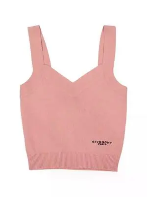 Givenchy V-neck Sleeveless Top