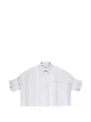 TWP Cropped Shirt