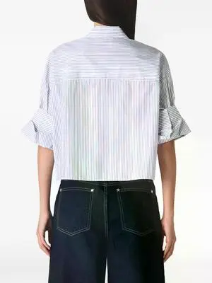 TWP Cropped Shirt